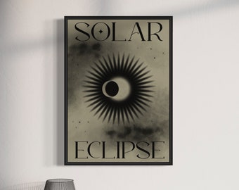 Vermont Solar Eclipse, Eclipse Poster, Total Eclipse 2024, Vermont ...