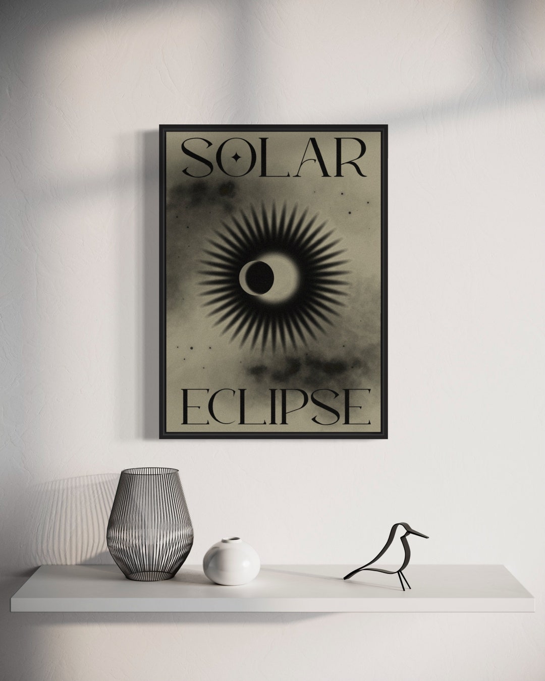Solar Eclipse Poster - Etsy