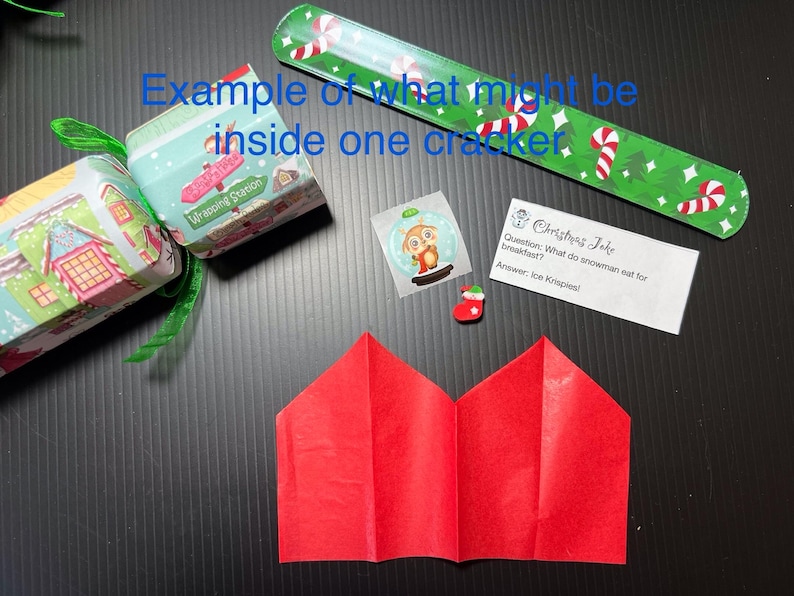 Kids Christmas Crackers -prefilled Set of 6 - Etsy
