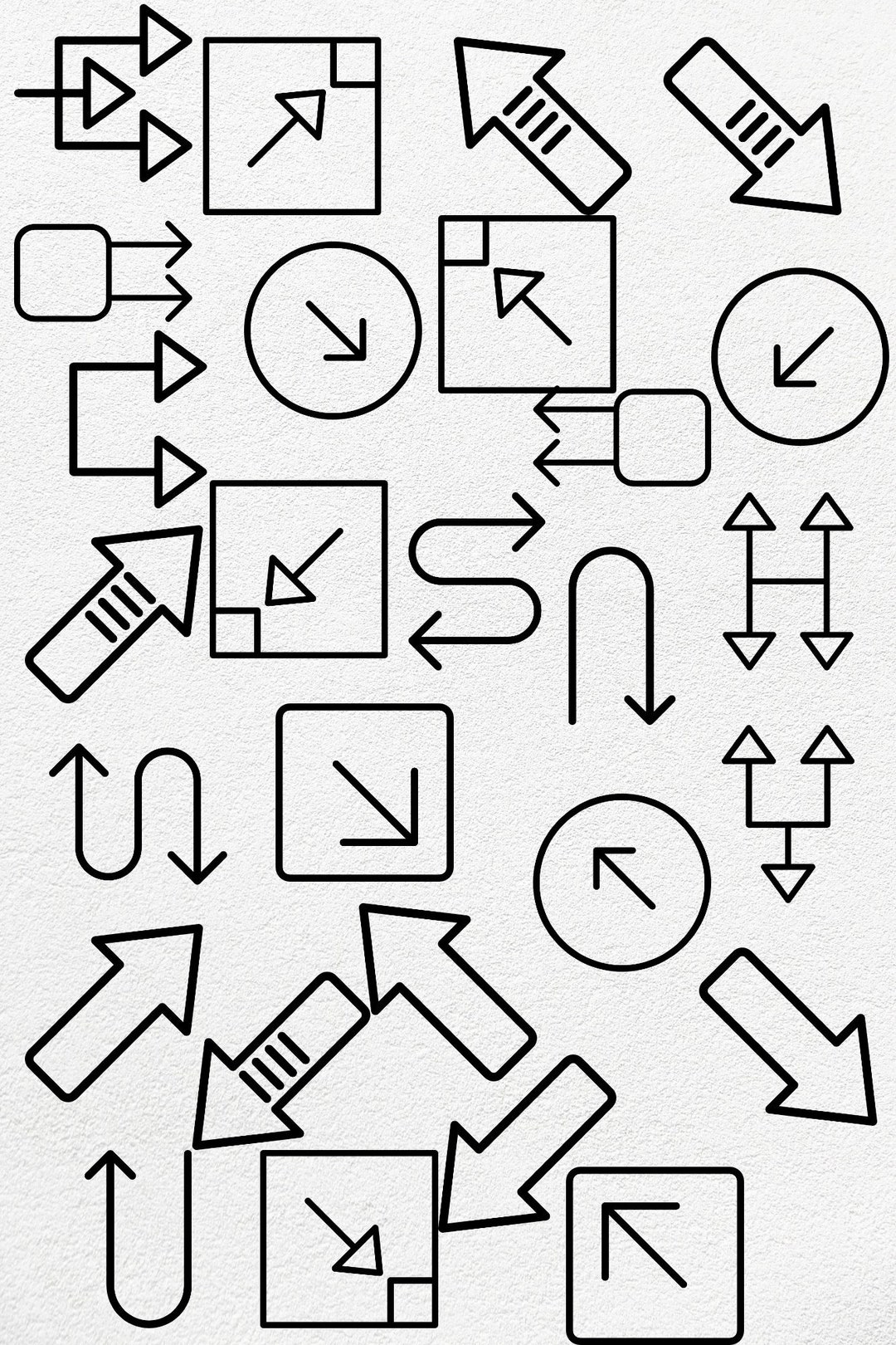 Unique Arrows SVG Bundle Arrows SVG Arrow Signs Svg Bundle - Etsy