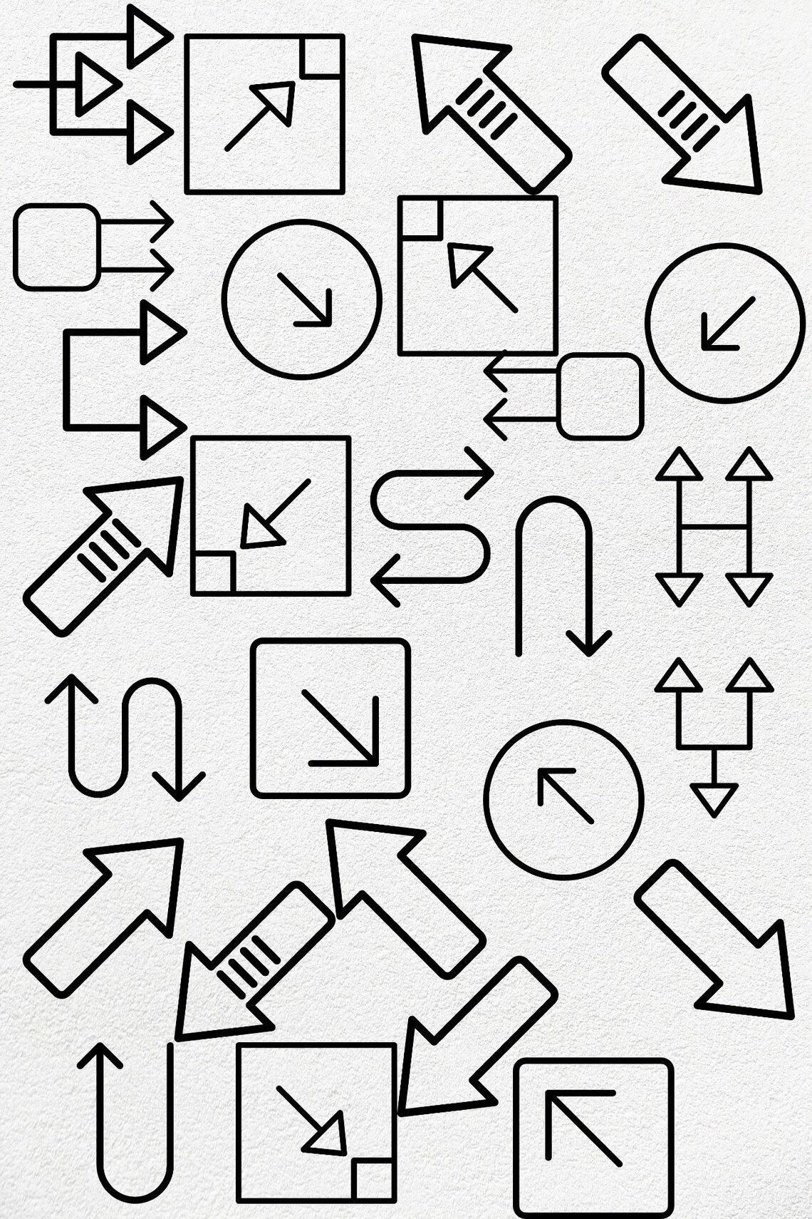 Unique Arrows SVG Bundle Arrows SVG Arrow Signs Svg Bundle - Etsy