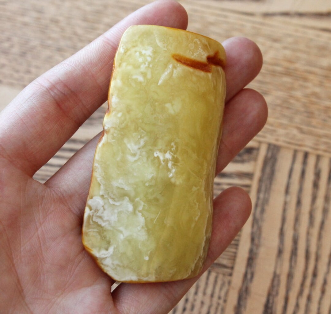 Rectangle Shape Amber Stone, Long Thin Amber Stone, Sun Stone From ...