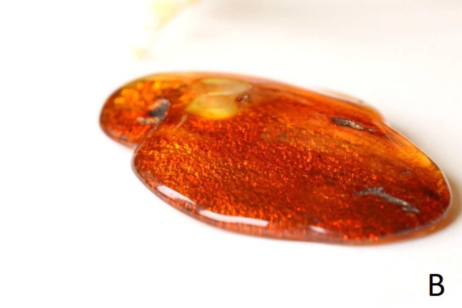 Cognac Lemon Color Baltic Amber Pendant, Boho Style Amber Pendant With ...
