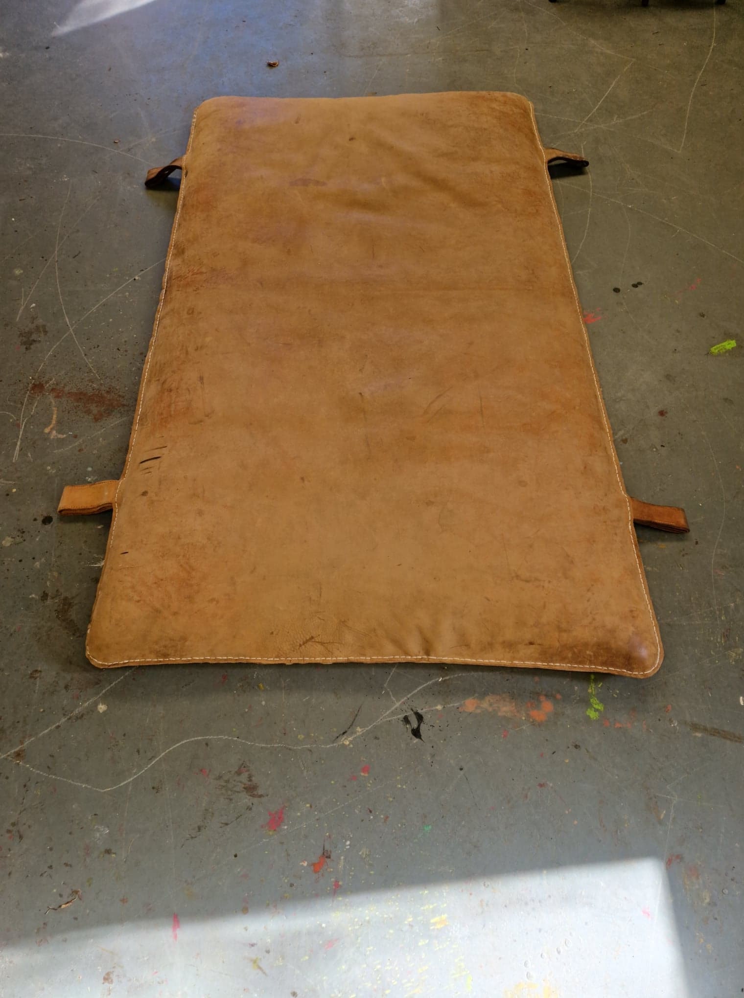 Vintage Leather Gym Mat 1930's - Etsy