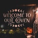 Welcome to Our Coven Wooden Sign Witchy Family Home Decor - Etsy