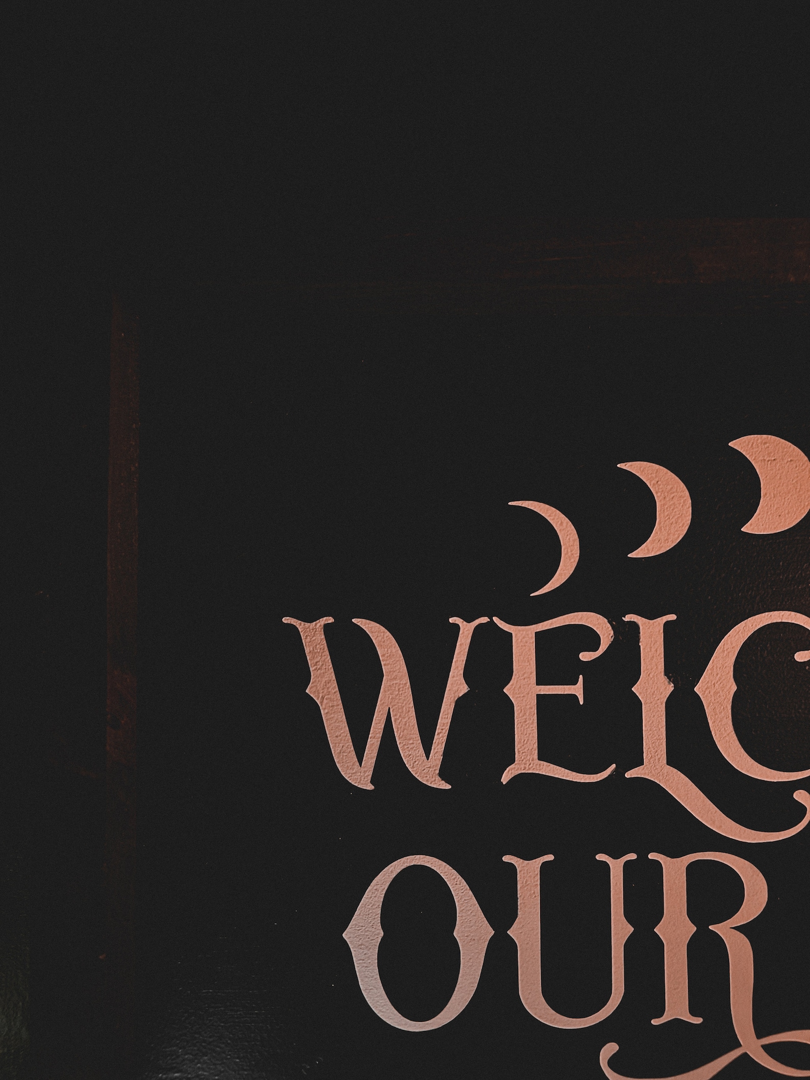 Welcome to Our Coven Wooden Sign Witchy Family Home Decor - Etsy