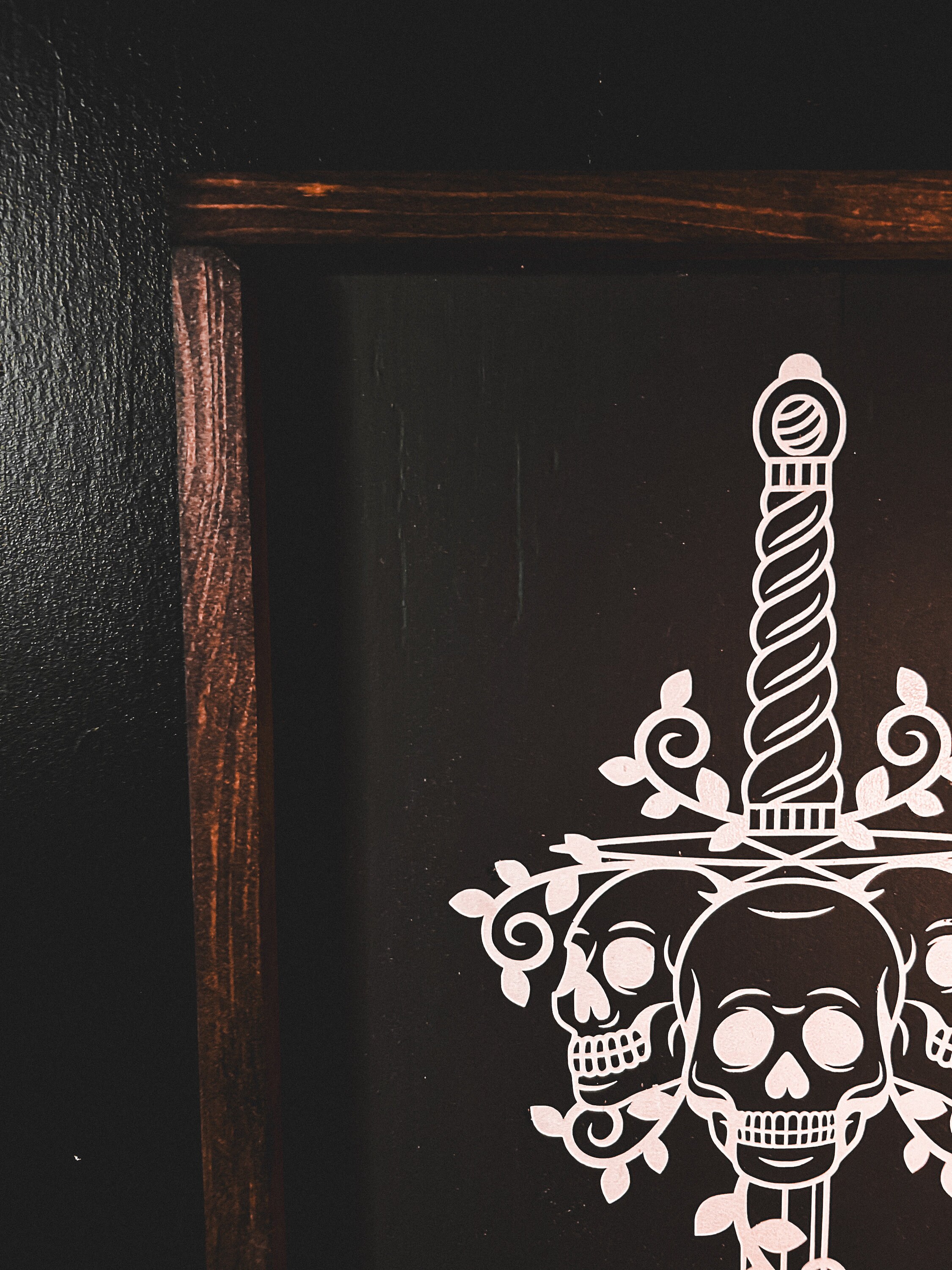 Gothic Sword Handmade Wooden Sign Goth Wall Decor Creepy - Etsy