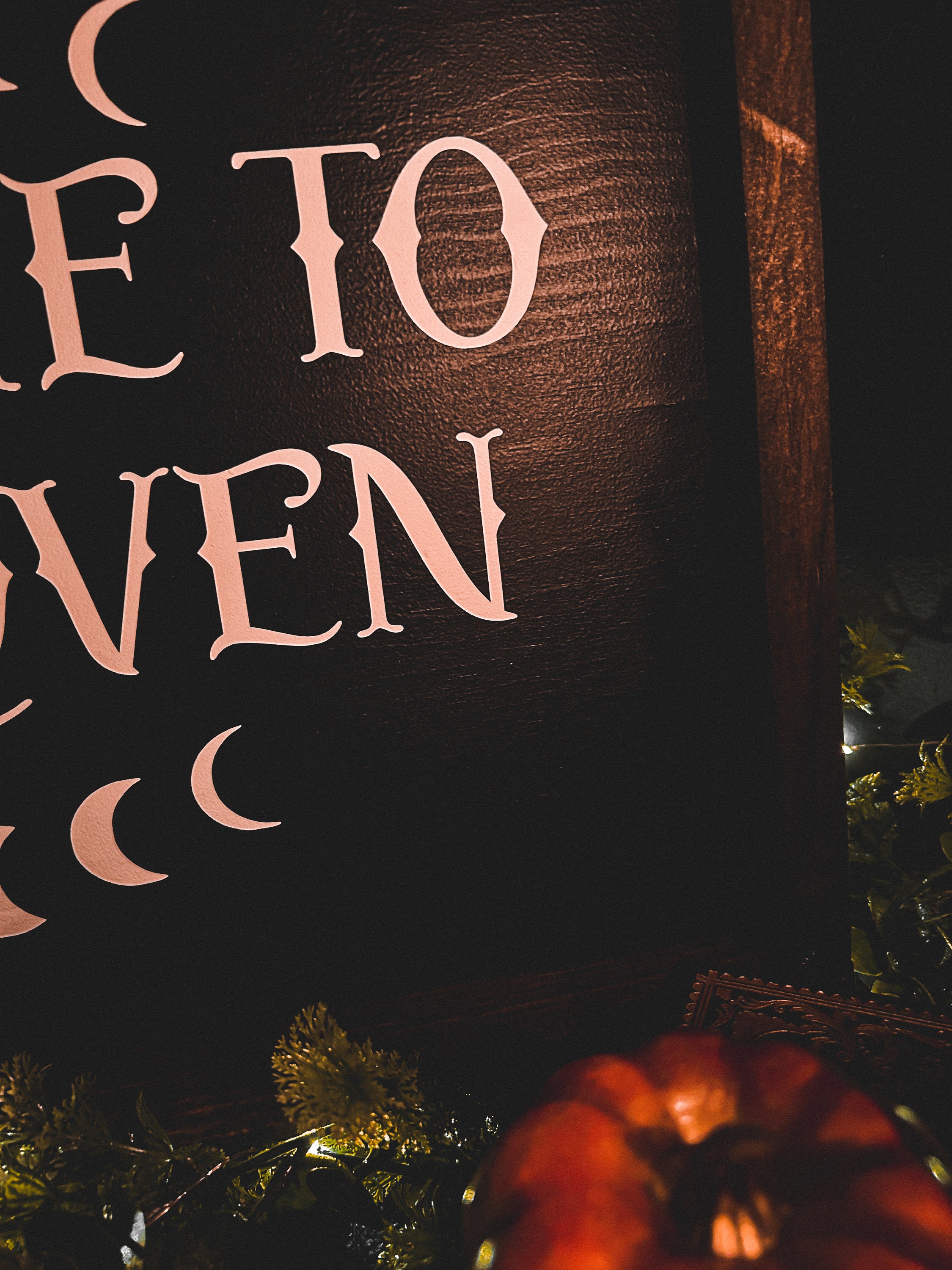 Welcome to Our Coven Wooden Sign Witchy Family Home Decor - Etsy Canada