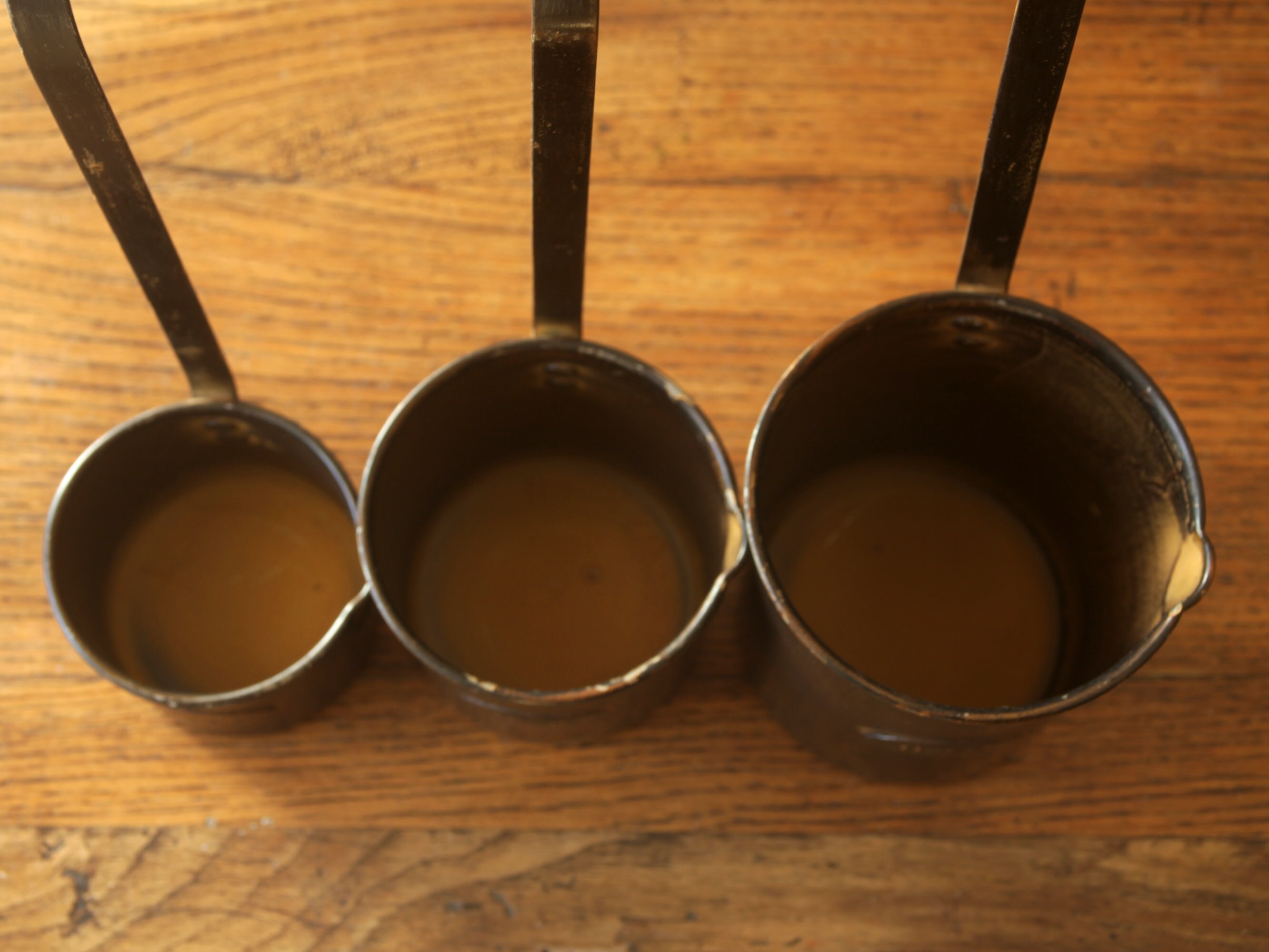 Vintage French Measuring Cups Set of 3 - Etsy