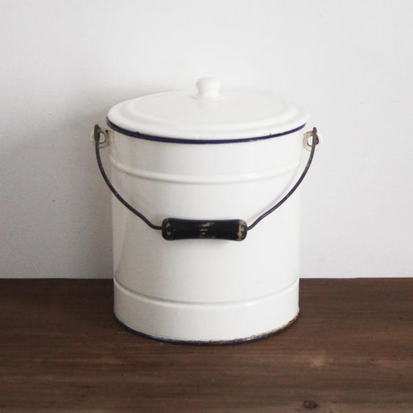 Enamel Bucket - Etsy