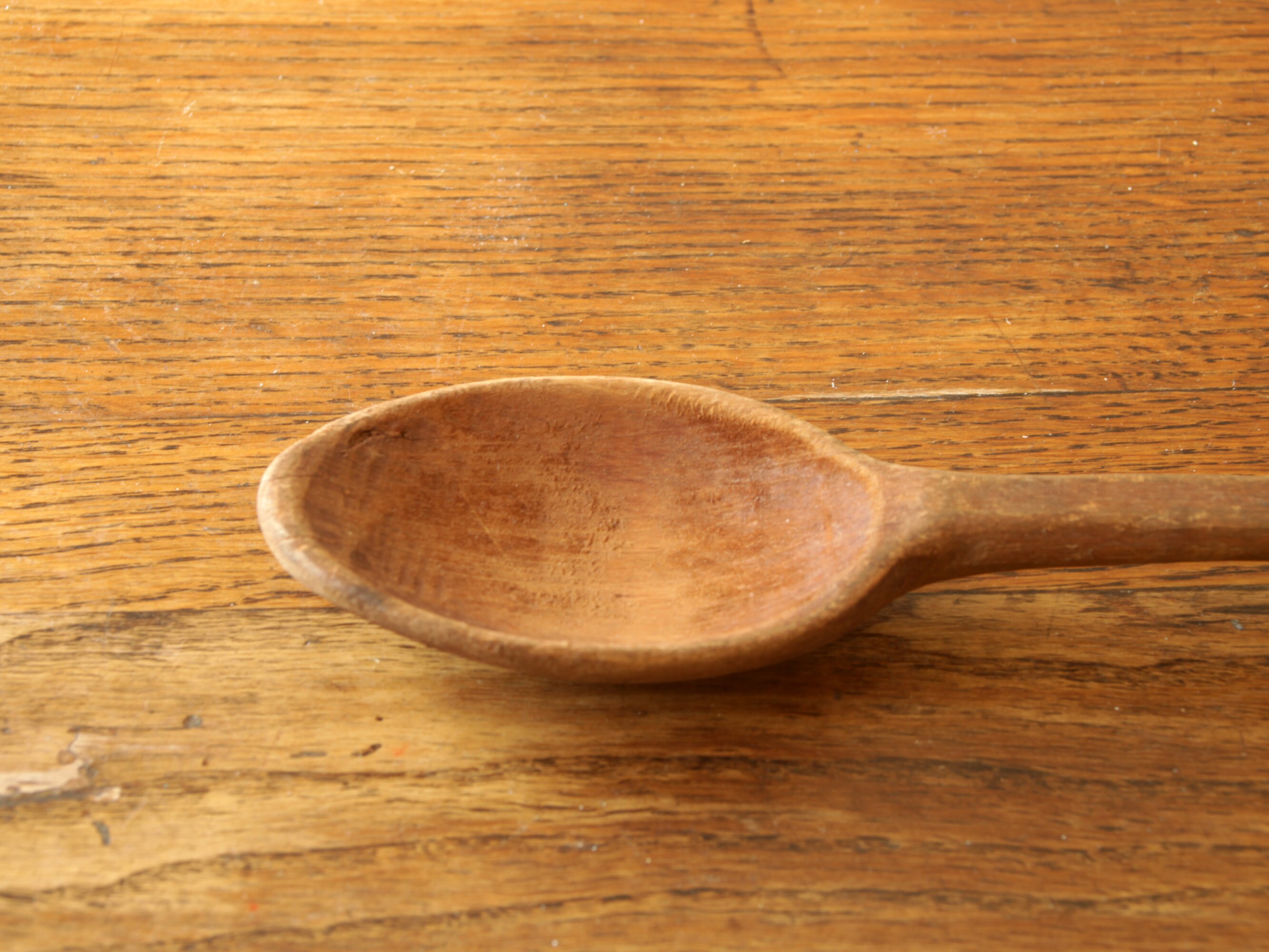 Vintage French Wooden Spoon With Hook Handmade - Etsy