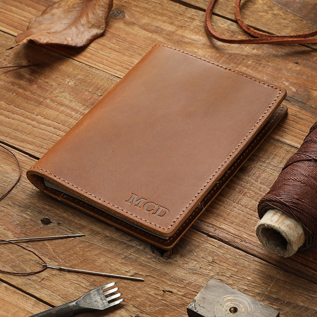 Personalized Leather Passport Wallet | Custom Leather Passport Holder ...
