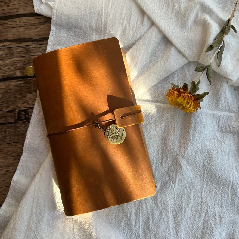 Custom Leather Journal Personalized Handmade Travel Leather - Etsy