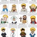 CATHOLIC SAINTS Biography Coloring Pages and Posters - Etsy