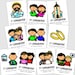 The Ten Commandments Posters, Coloring Pages, and Mini Book Set ...