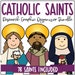 Catholic Saints Research Graphic Organizers | Set of 78 Biography ...