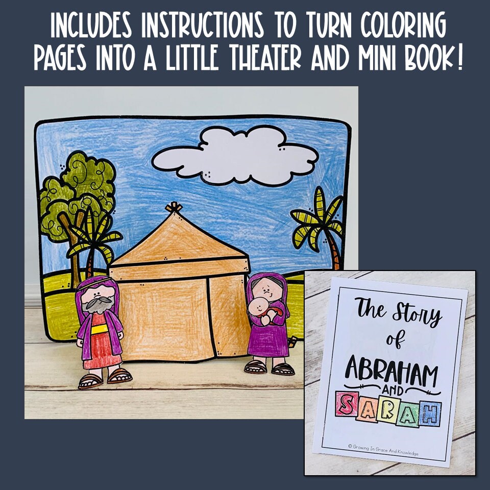 THE NATIVITY STORY Bible Story Coloring Pages and Posters, Craft ...