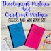 Theological and Cardinal Virtues Posters and Mini Book Set - Etsy