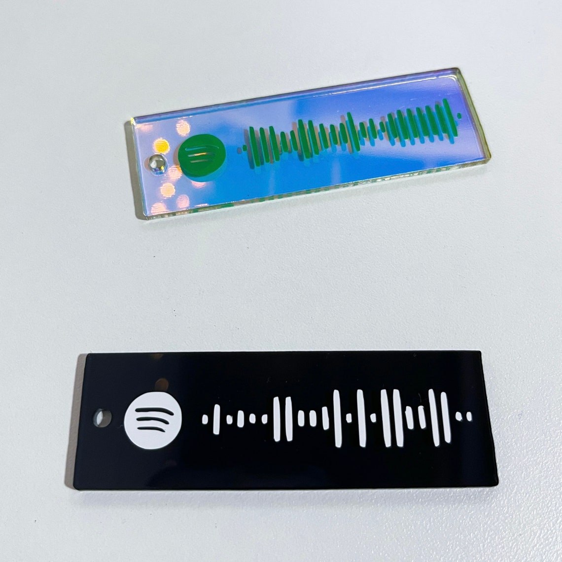 Scanable Music Code Keychain Acrylic Vinyl Valentines - Etsy