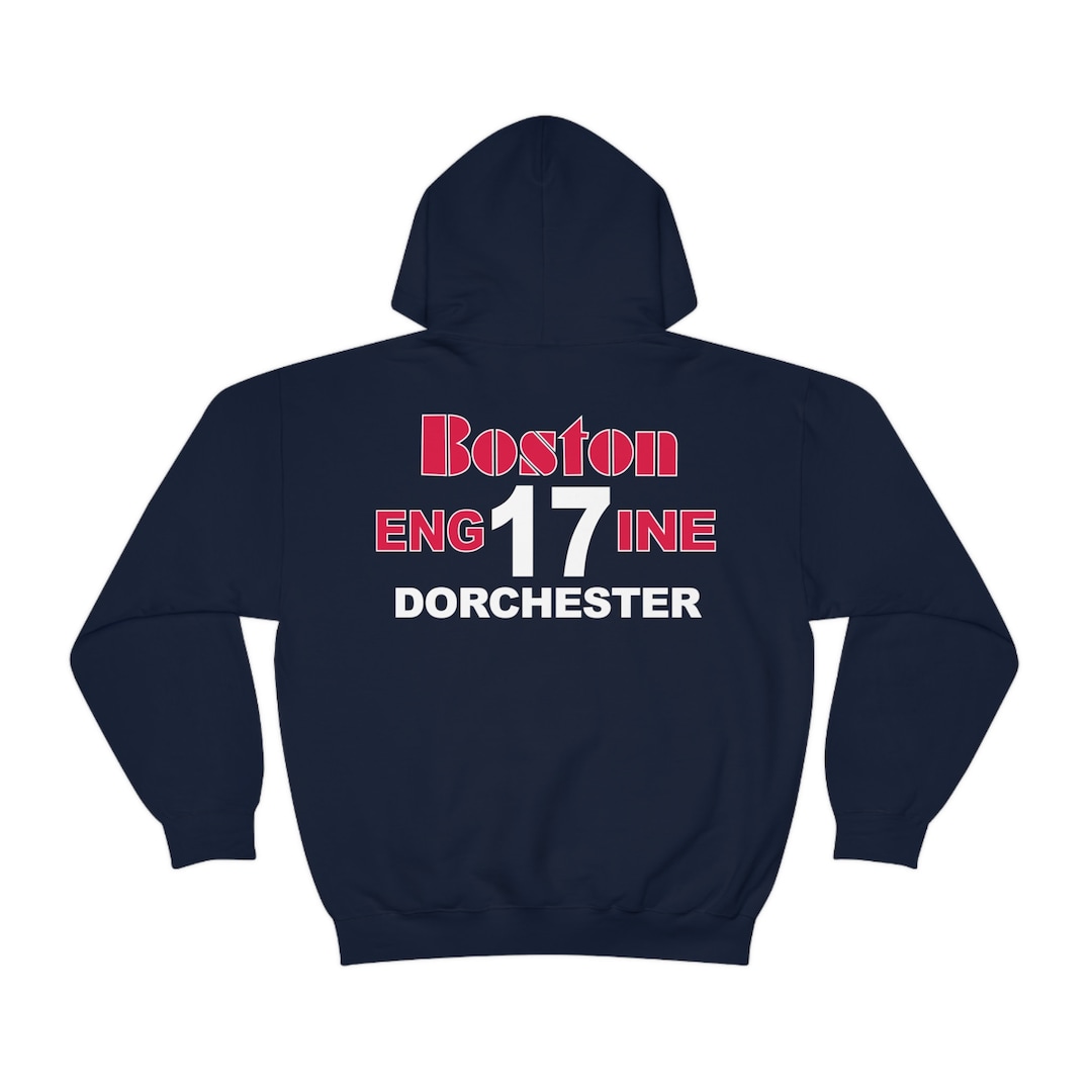 Boston Fire Department Engine 17 Dorchester Heavy Cotton Hoodie - Etsy