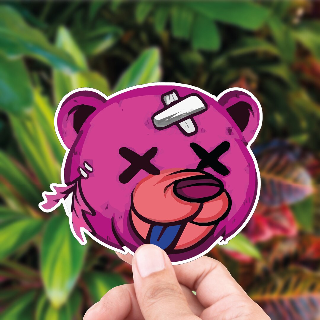 Teddy Bear Sticker - Etsy