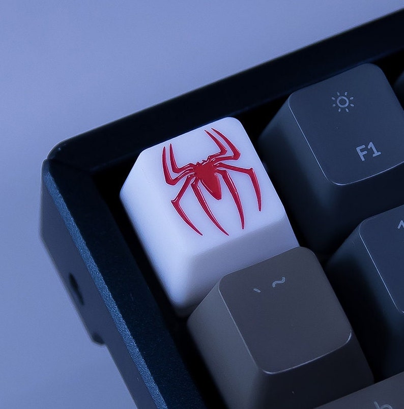 Spiderman Logo Keycap for Mechanical Keyboard - Etsy