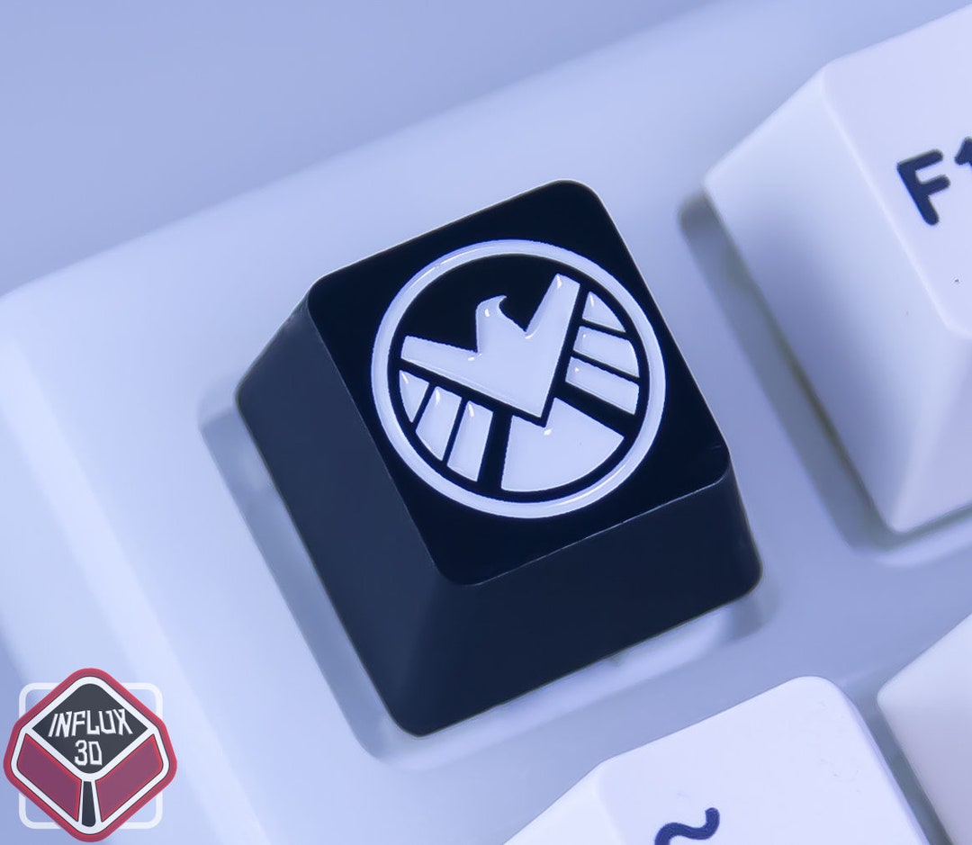 Marvel Avengers Shield Logo Keycap for Mechanical Keyboard - Etsy