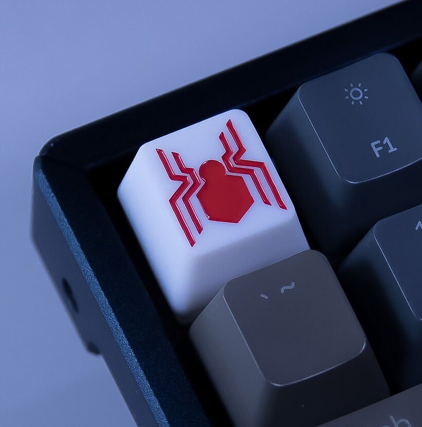 Spiderman Logo Keycap for Mechanical Keyboard - Etsy