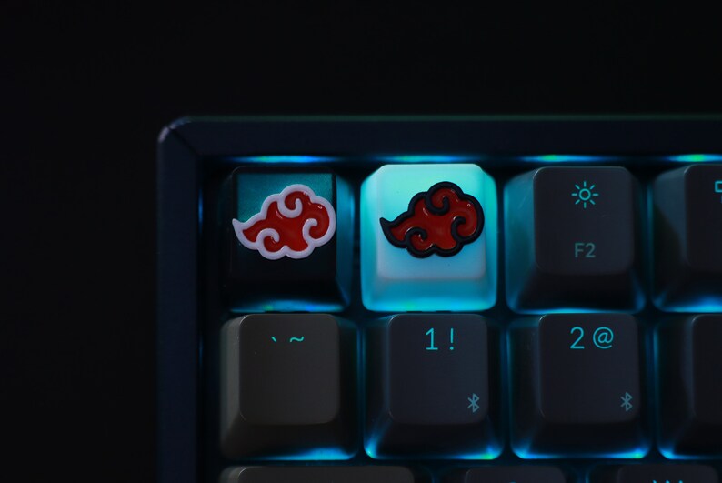 Akatsuki Naruto Artisan Keycap for Mechanical Keyboard - Etsy Australia