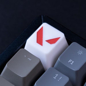 Valorant Logo Artisan Keycap for Mechanical Keyboard - Etsy