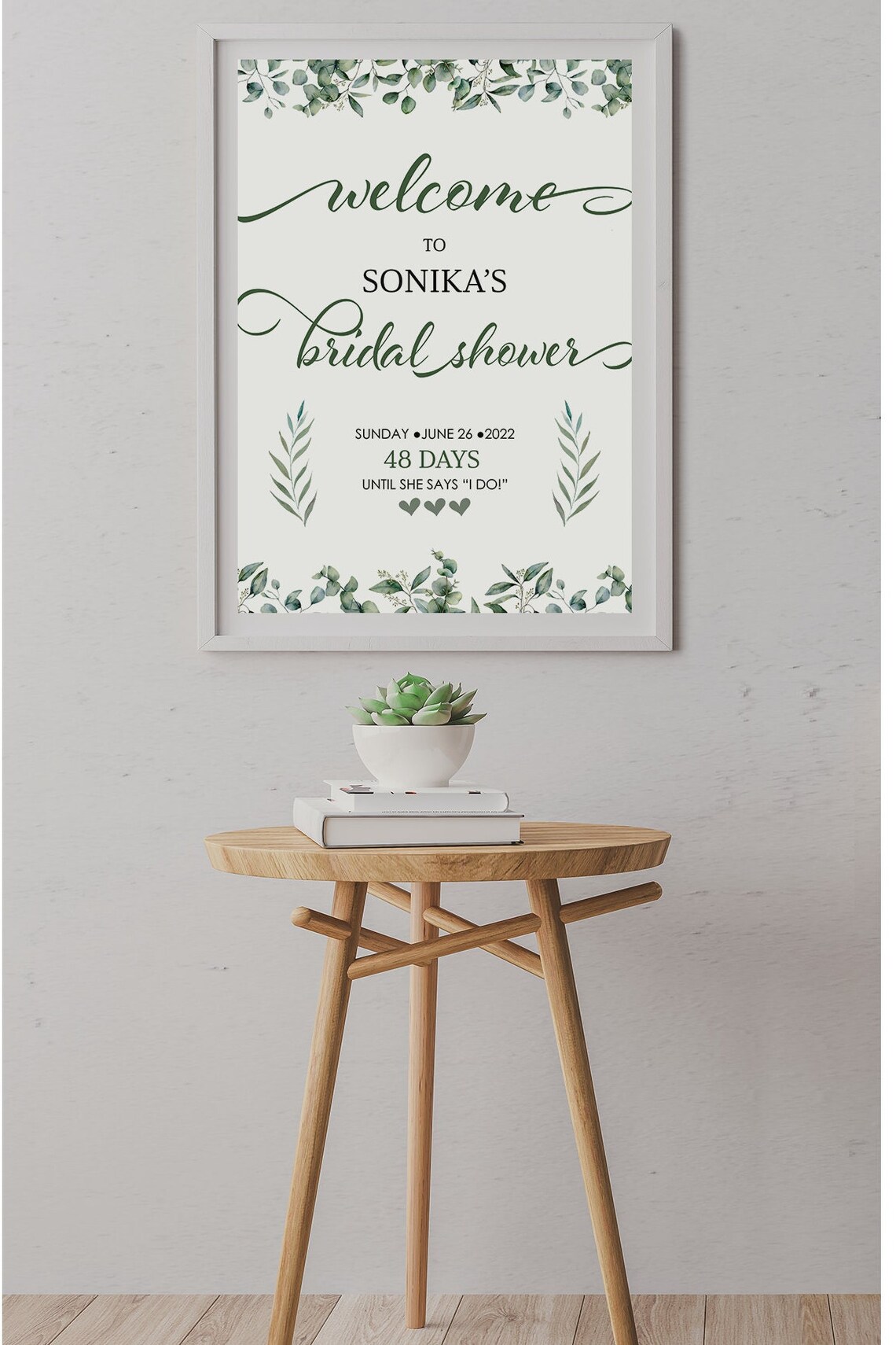 Garden Party Welcome Sign | Outdoor Garden Theme Decor | Garden Wedding ...