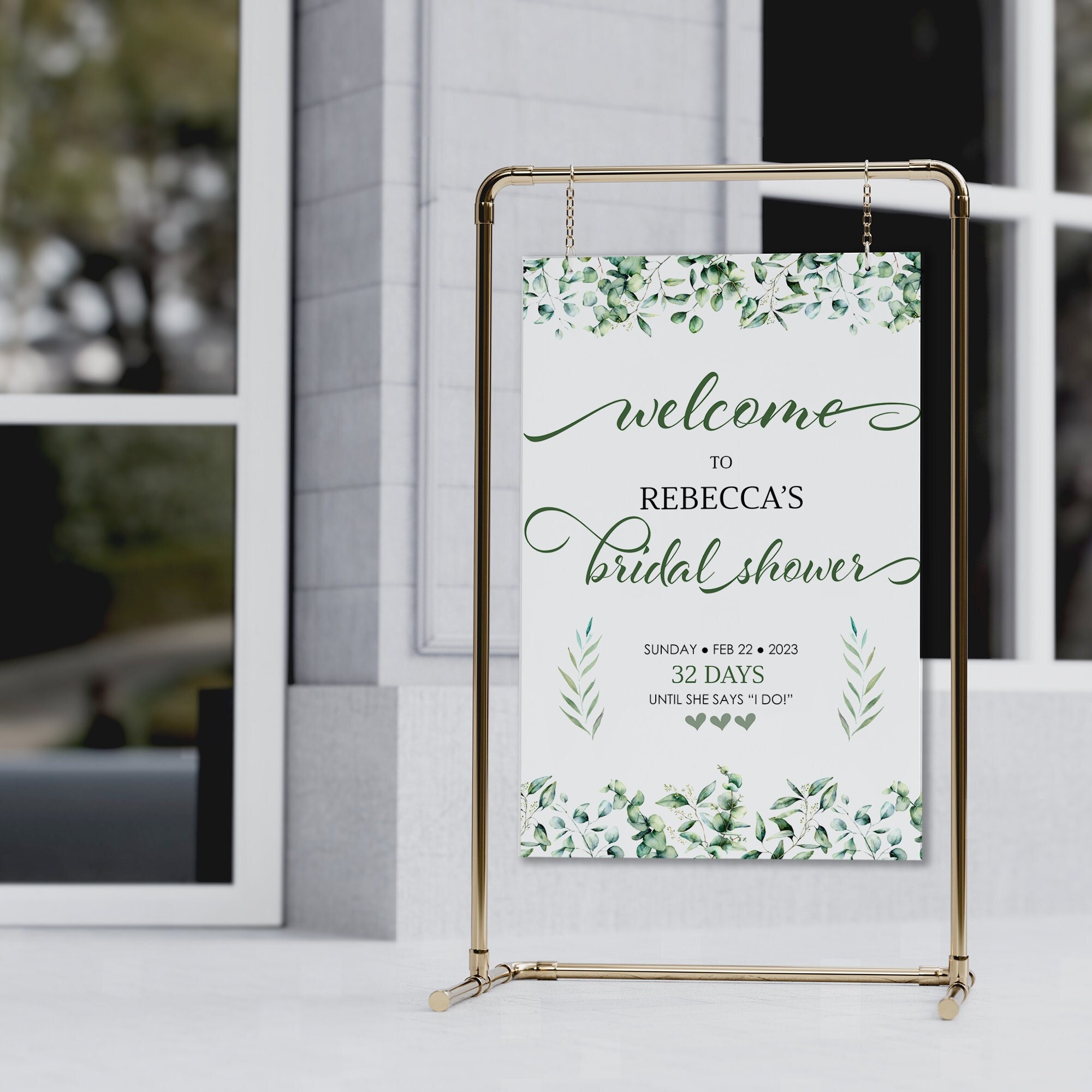 Garden Party Welcome Sign | Outdoor Garden Theme Decor | Garden Wedding ...