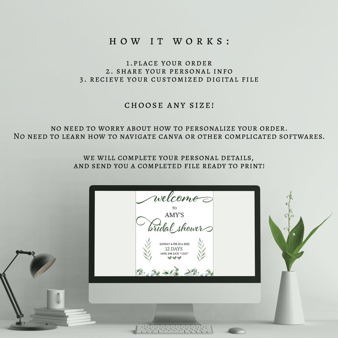 Garden Party Welcome Sign | Outdoor Garden Theme Decor | Garden Wedding ...