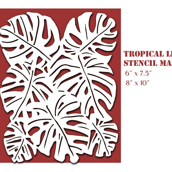 Tropical Stencils - Etsy
