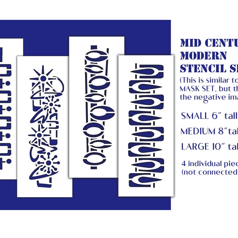 Modern Stencils - Etsy