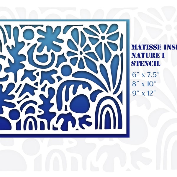 Nature Stencils - Etsy