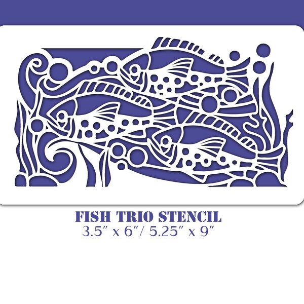 Fish Stencil - Etsy