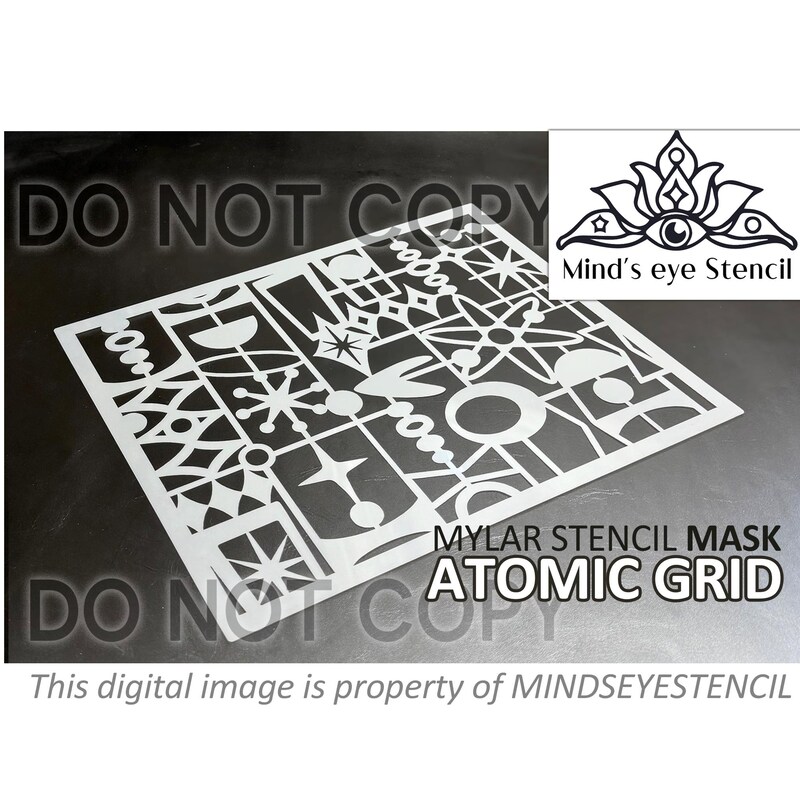 MINDSEYESTENCIL - Etsy