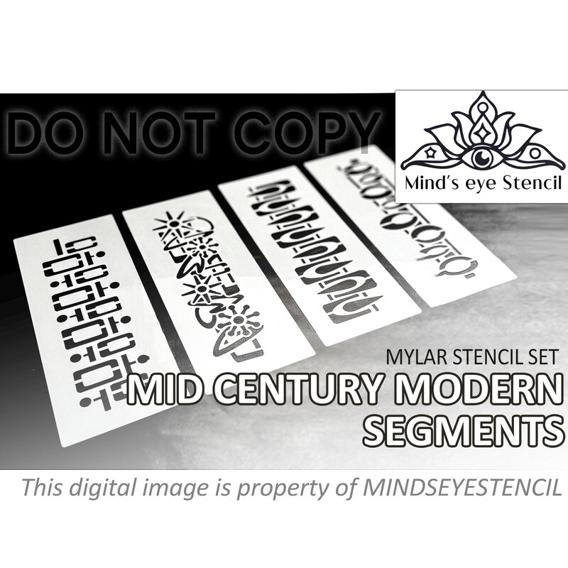 Modern Stencils - Etsy