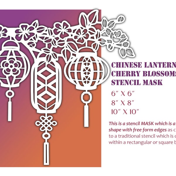 Chinese Stencil - Etsy