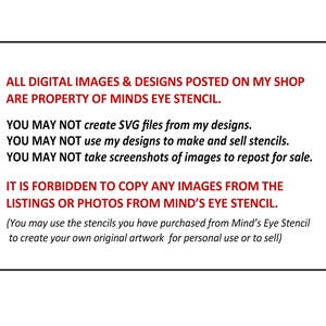 ATOMIC GRID STENCIL -(made to Order) #103 - Etsy