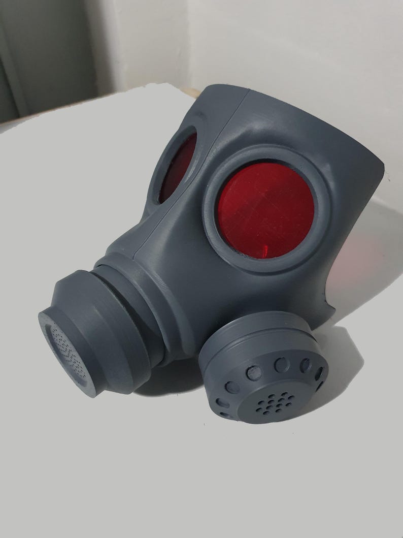 Hunk Gas Mask Cosplay 3D Printed Resident Evil Biohazard - Etsy