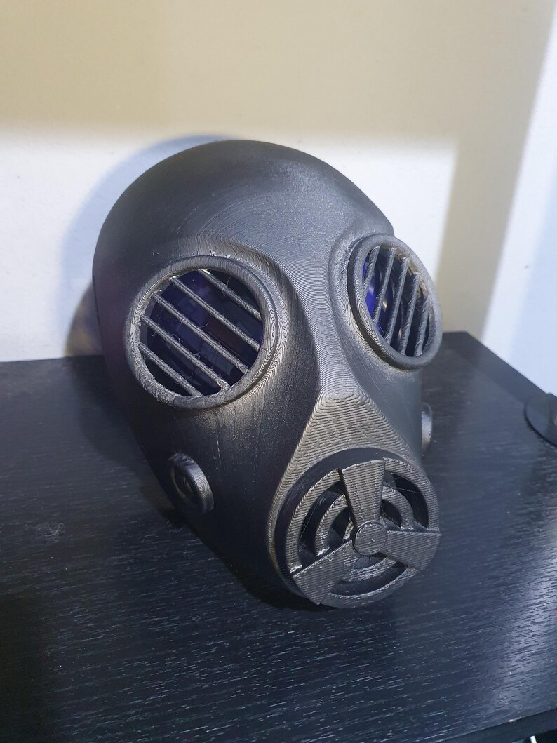 Vector Gas Mask Cosplay 3D Printed Resident Evil - Biohazard - Etsy