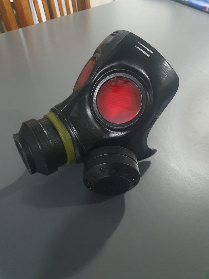 Hunk Gas Mask Cosplay 3D Printed Resident Evil - Biohazard - Etsy
