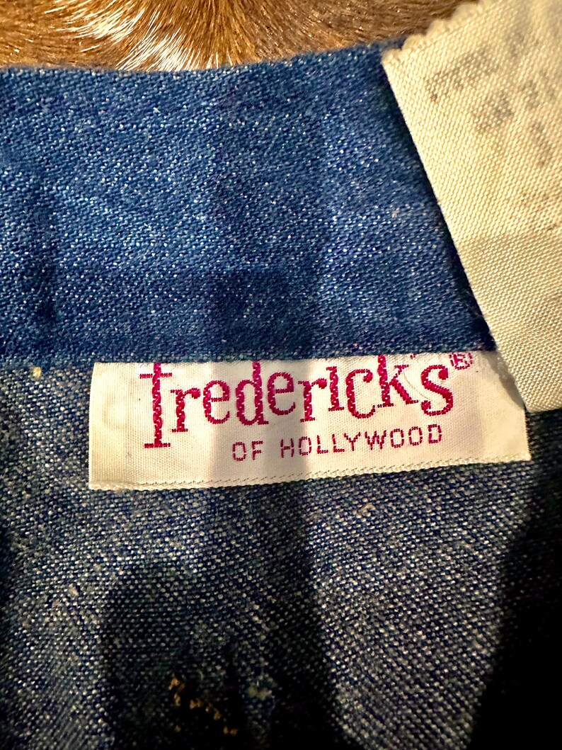 Vintage FREDERICK'S OF HOLLYWOOD Western Jeans With Fringe Tassels and ...