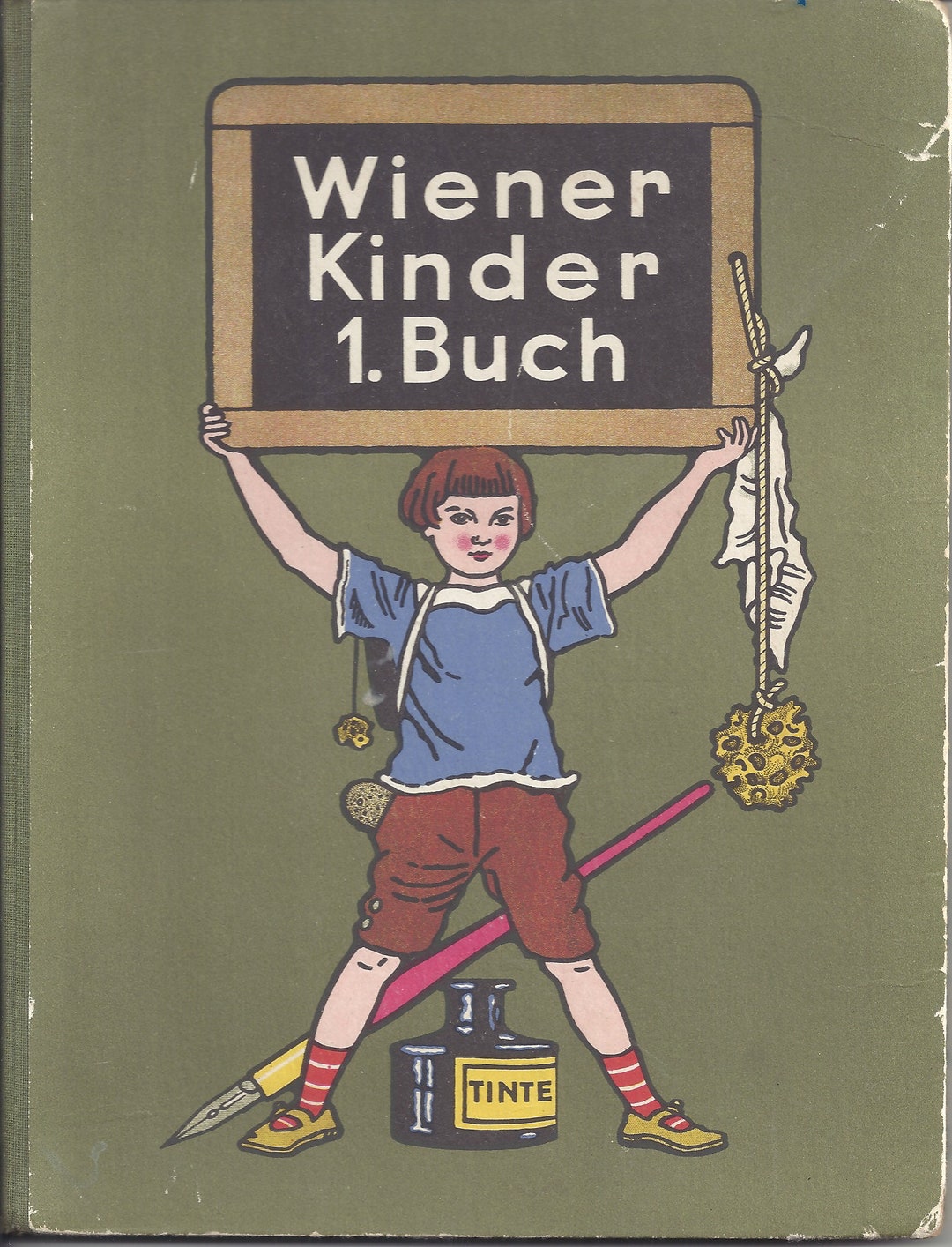 Wiener Kinder Textbook 1928 Learning to Read in Elementary - Etsy