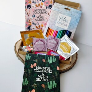 Adult Colouring Book Gift Set, Mental Health Box, Distraction Box ...
