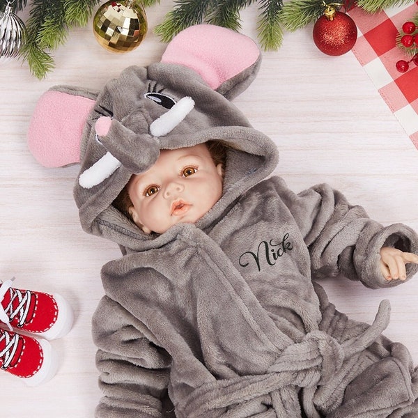 Monogram Bathrobe - Etsy