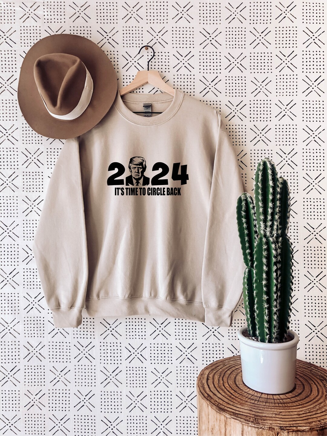 2024 It's Time to Circle Back Donald Trump Sweatshirt, Take America ...