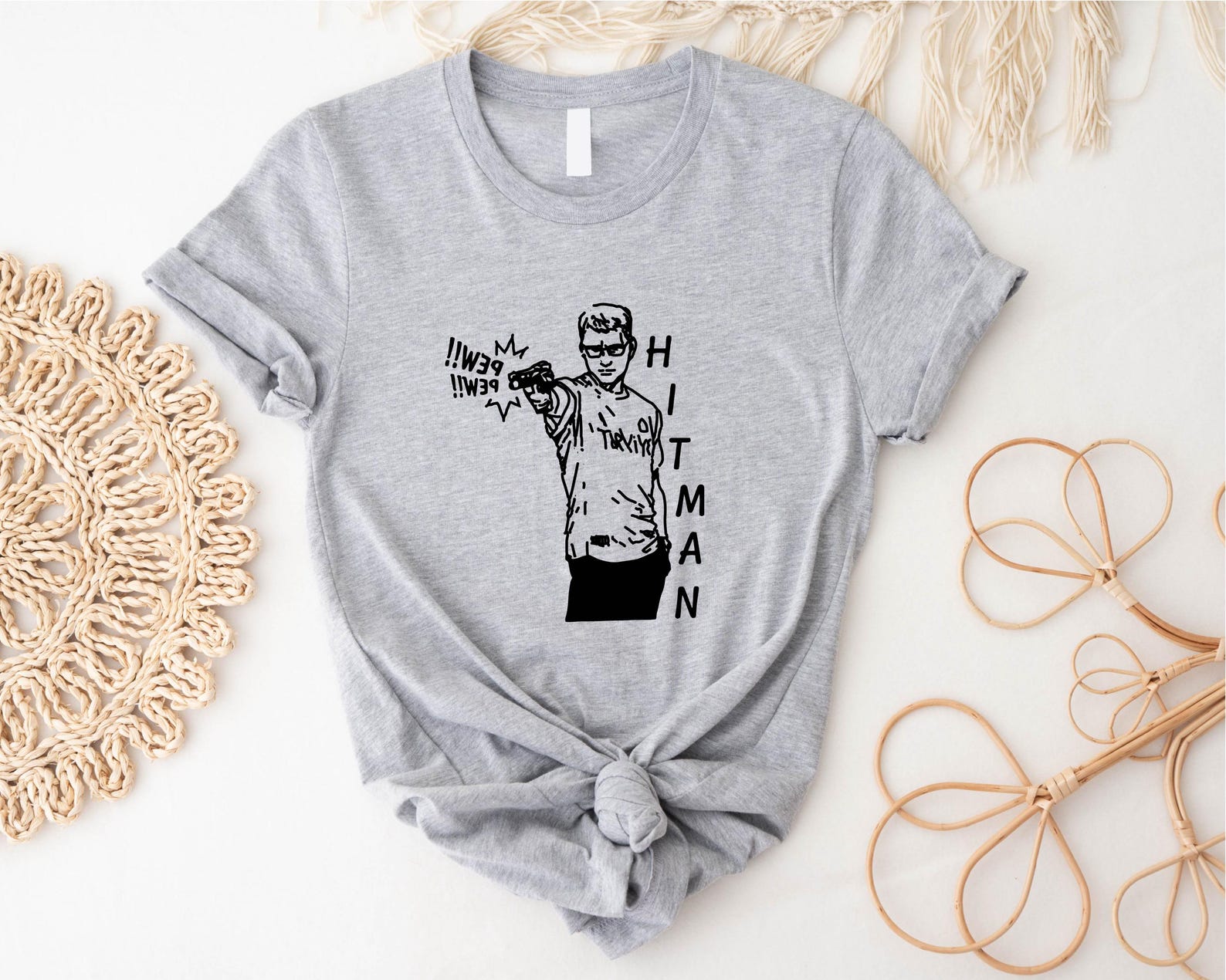 Paris 2024 Olymics Shirt, Turkish Hitman Yusuf Dikec T-shirt, Silver ...